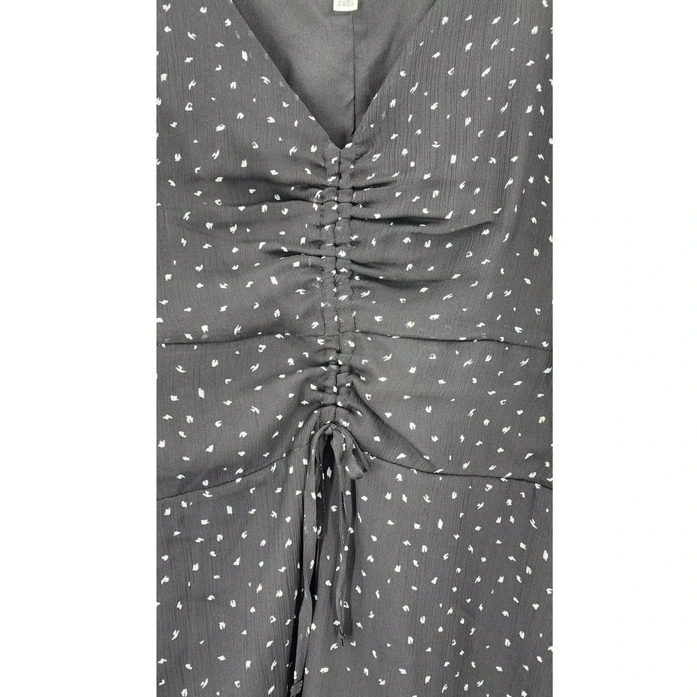 Leith | Dresses | Nwt New Leith Black Spaced Sketch Ditsy Dot ...